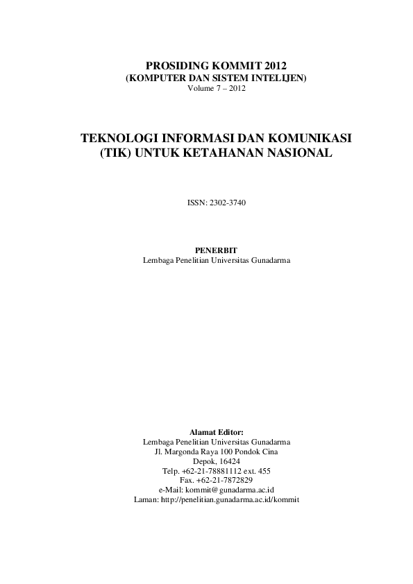 (PDF) FACE RECOGNITIONMENGGUNAKAN METODE LINEAR DISCRIMINANT ANALYSIS (LDA