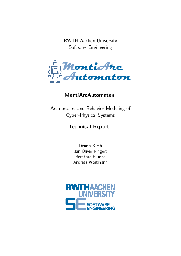 (PDF) RWTH Aachen University Software Engineering
