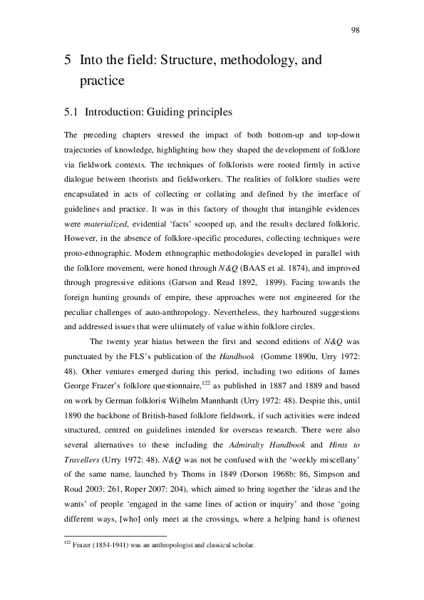 (PDF) Chapter 5: 'Into the field: Structure, methodology, and practice ...