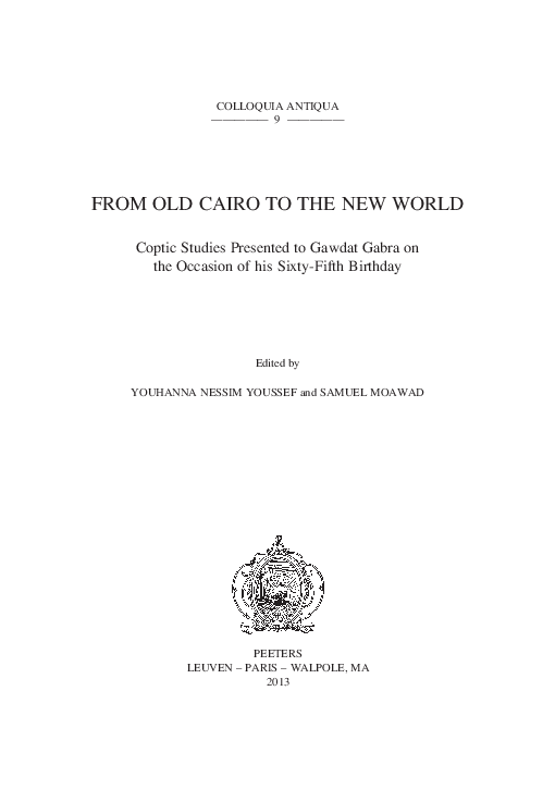 (PDF) "The Category of Memory in Recent Scholarship on the Desert ...