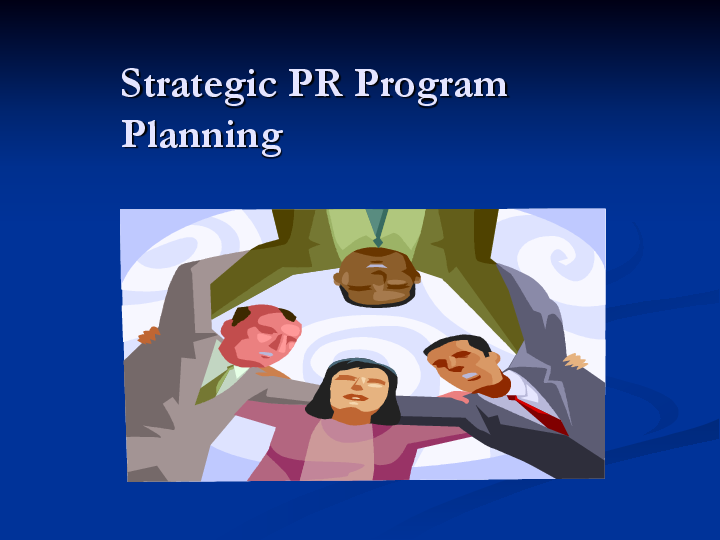 (PPT) Strategic PR Program Planning