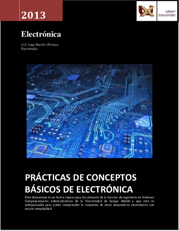 Prácticas de Conceptos Básicos de Electrónica