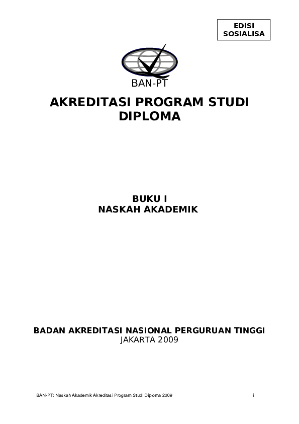 (DOC) Buku 1-Naskah Akademik Akreditasi PS