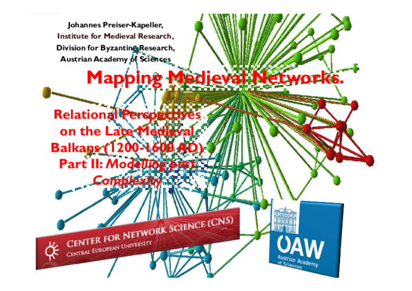 (PDF) Mapping Medieval Networks. Relational Perspectives on the Late ...
