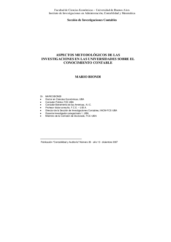 (PDF) investigacion cientifica contable
