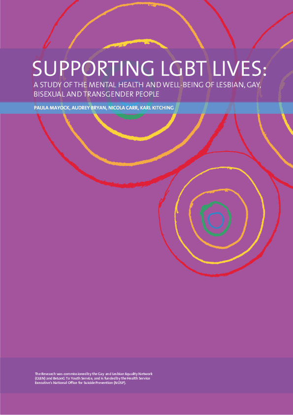 (PDF) Supporting LGBT Lives: A Study of the Mental Health and Well-Being of Lesbian, Gay ...