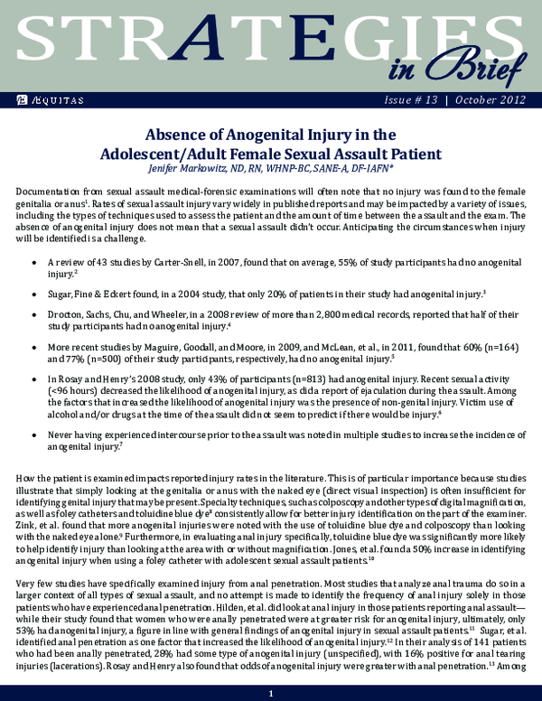 (PDF) Absenceofanogenitalinjurypdf