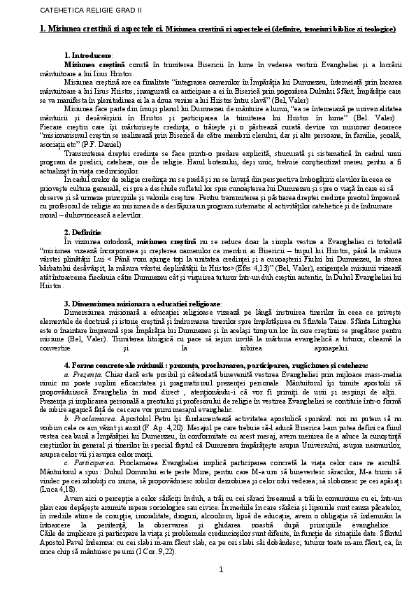 (DOC) CATEHETICA TEME grad 2