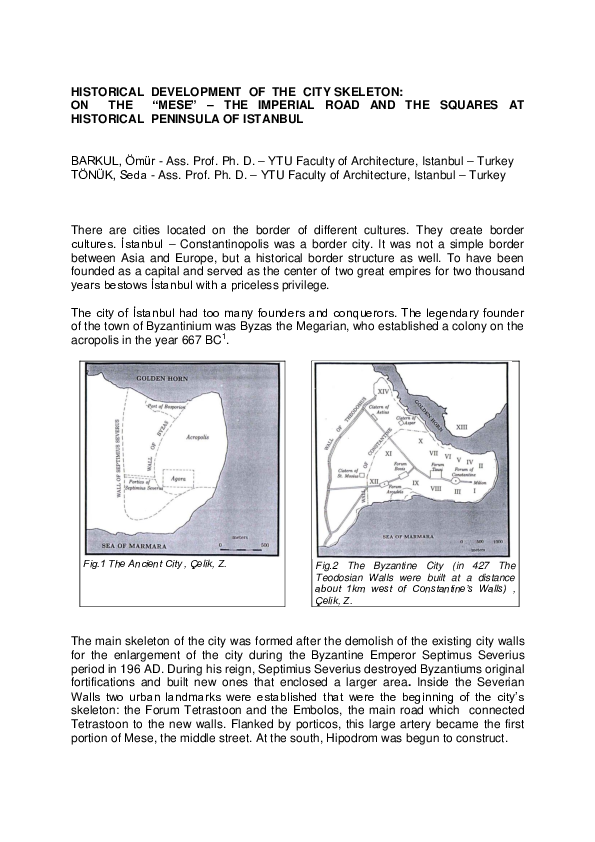 (PDF) A survey on the messe road