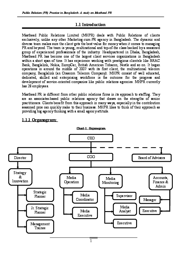 (DOC) Public relation practice in Bangladesh