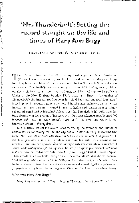 (PDF) (with Carol Baxter) '"Mrs Thunderbolt"': Setting the Record ...