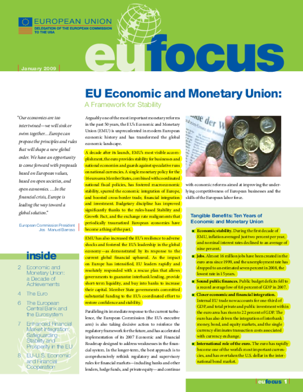 (PDF) +++EU Economic and Monetary Union