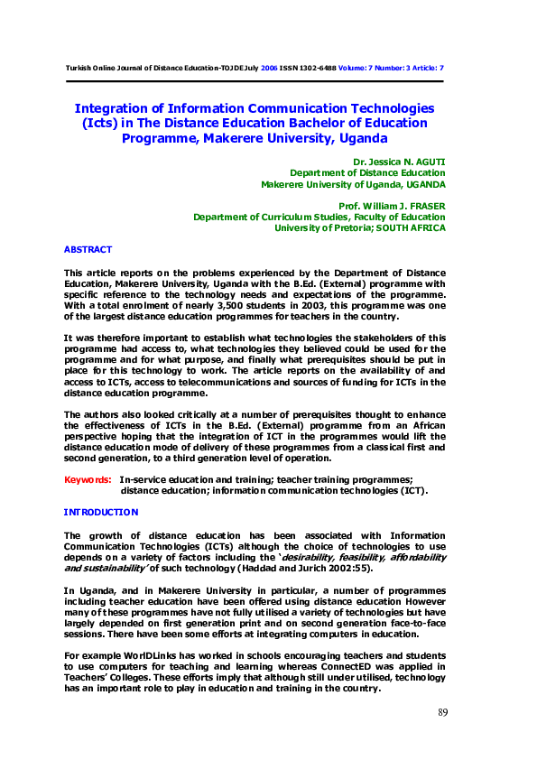 applied information and communication technology a level