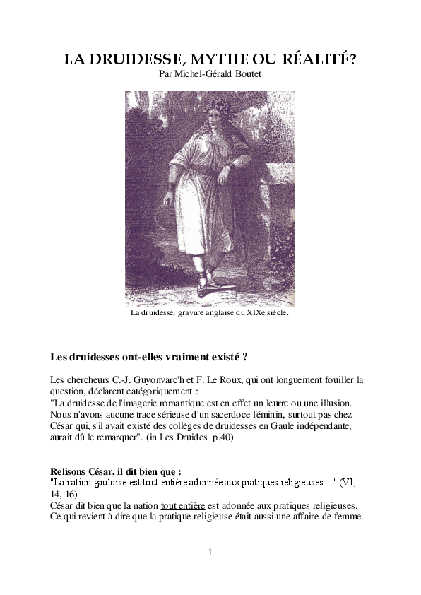 (PDF) La druidesse