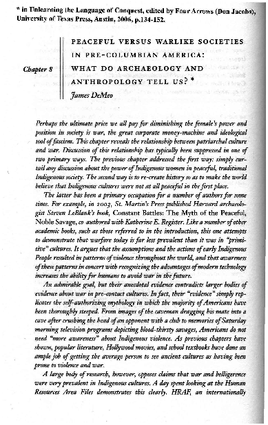 (PDF) Peaceful Versus Warlike Societies in Pre-Columbian America: What ...