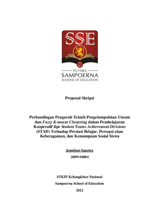 (PDF) Proposal Skripsi Jonathan Saputra - Semester 6