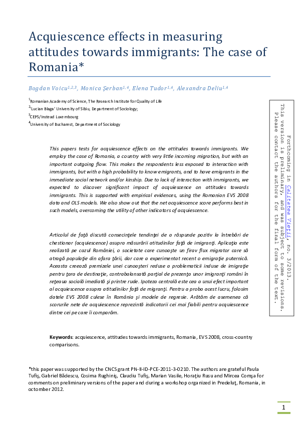(PDF) Bogdan Voicu, Monica Şerban, Alexandra Deliu, Elena Tudor. 2013 ...