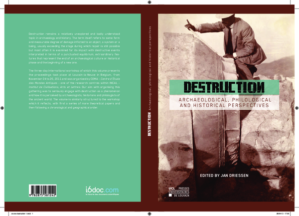 (PDF) After destruction: Taking care of remains in the Sanctuary of ...