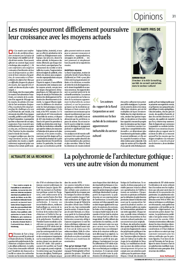 La polychromie de l'architecture gothique : vers un autre vision du ...