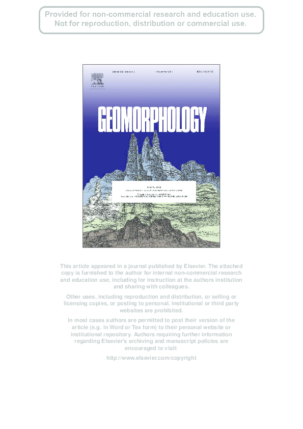 (PDF) Geomorphology and natural hazards in karst areas: a review.