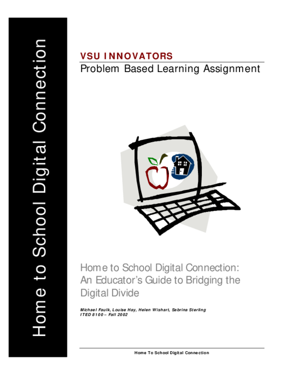 (PDF) Home to School Digital Connection: An Educator's Guide to ...