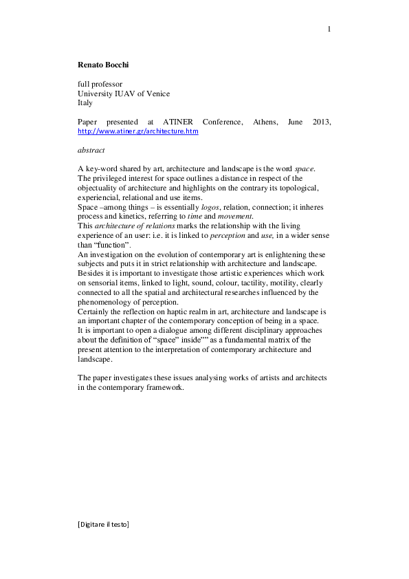 (PDF) The Matter of Void, paper presented at ATINER Conference, Athens ...