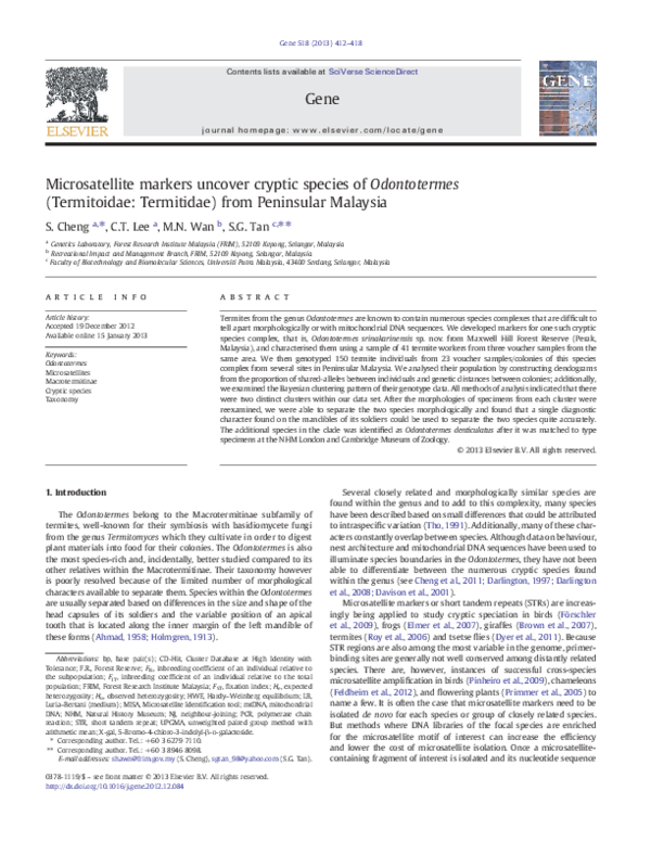 (PDF) Shawn GENE Print 6713Termites