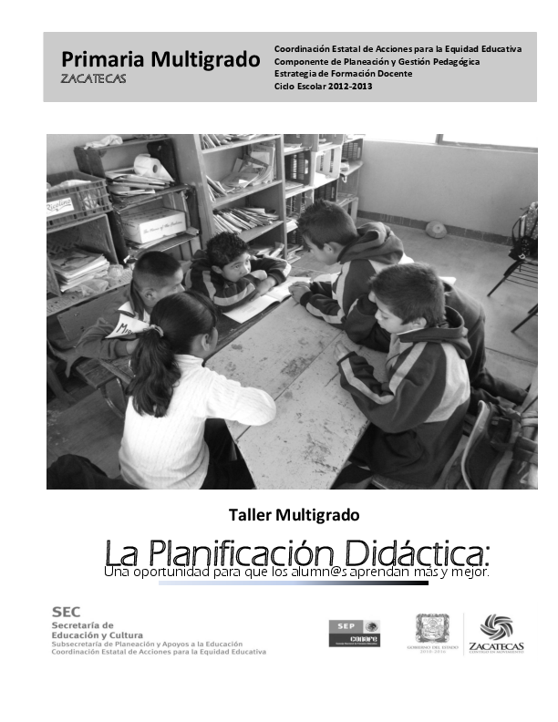(PDF) Primaria Multigrado ZACATECAS