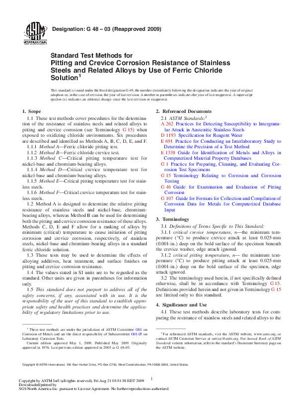 (PDF) ASTM G48-03(2009)