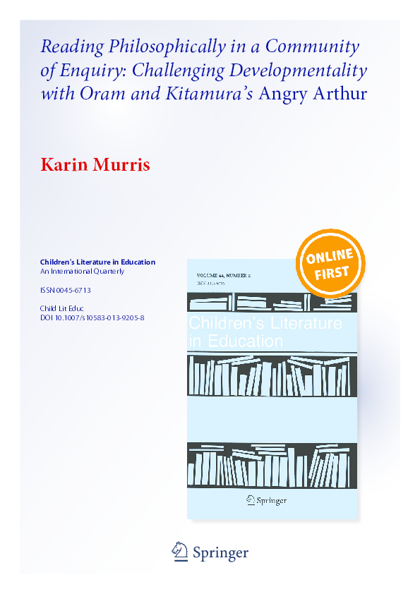 (PDF) Reading Philosophically in a Community of Enquiry: Challenging ...