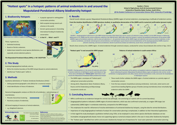 (PDF) “Hottest spots” in a hotspot: patterns of animal endemism in and ...