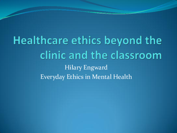(PPT) Ethics + mental health practice.