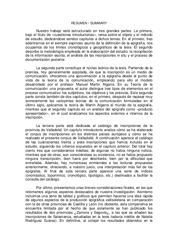 (DOC) Epigrafía medieval y moderna en la provincia de Valladolid (987 ...