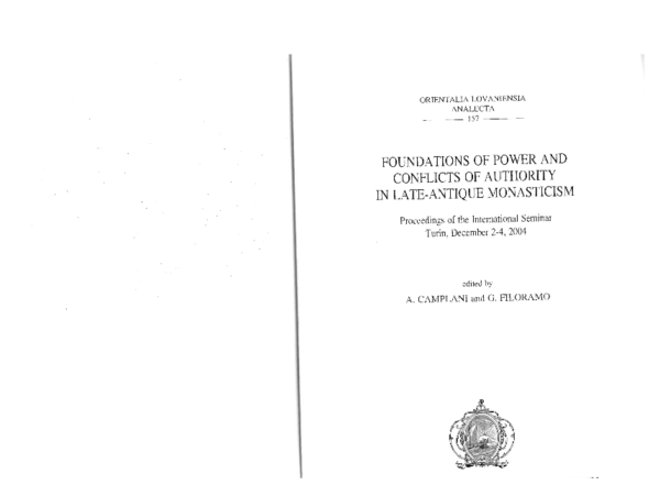 (PDF) The Revival of Persian Monasticism (Sixth to Seventh Centuries ...