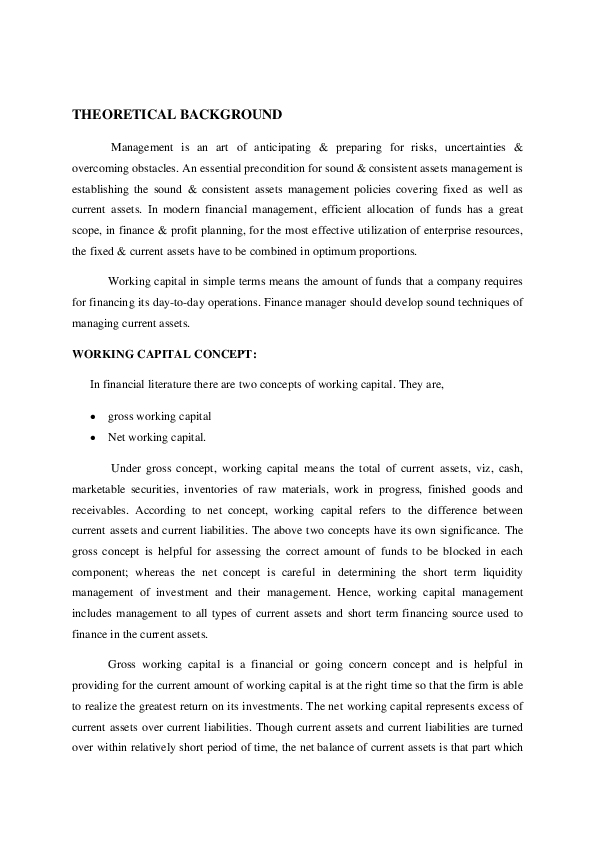 (DOC) THEORETICAL BACKGROUND