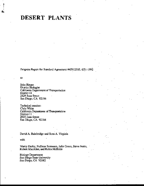 (PDF) 1992 Desert Plants Revegetation Report CT