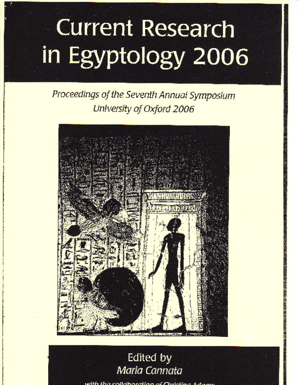 (PDF) The Localization of the Shasu-Land of Ramses II's Rhetorical Texts