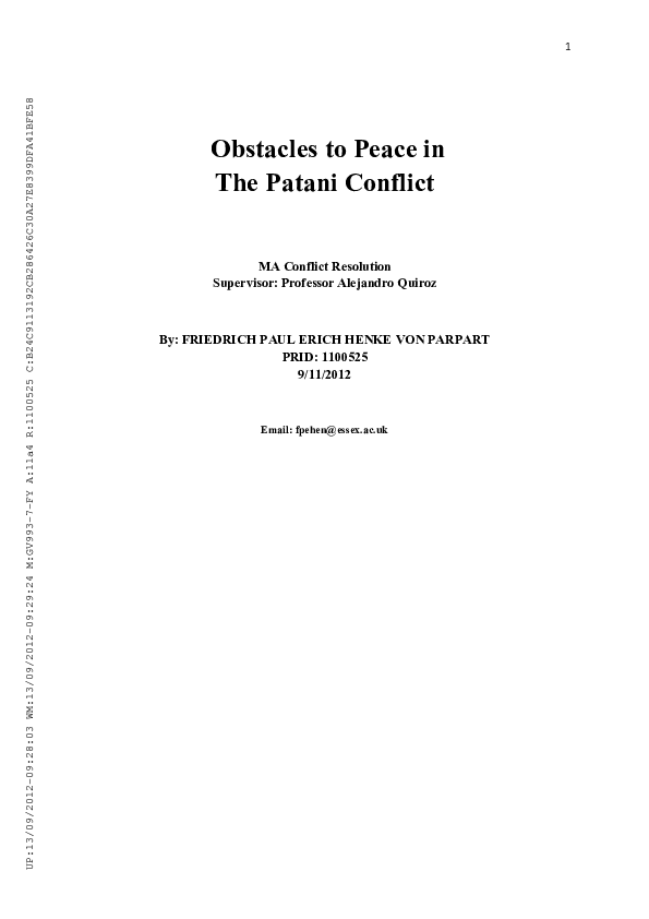 (PDF) GV993 1100525 Erich Henke von Parpart Dissertation docx