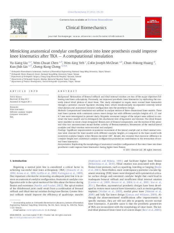 Pdf Total Knee Replacements