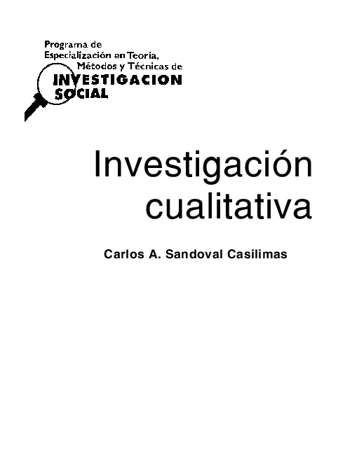 (PDF) investigacion cualitativa