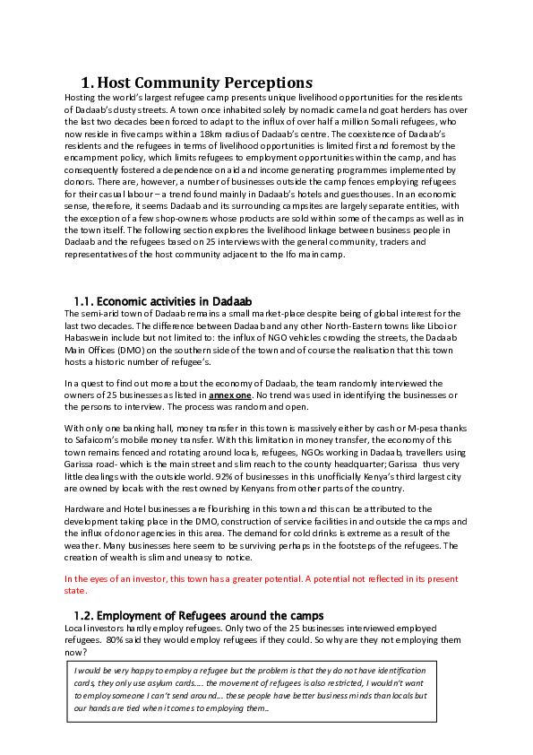 (DOC) Host Communities