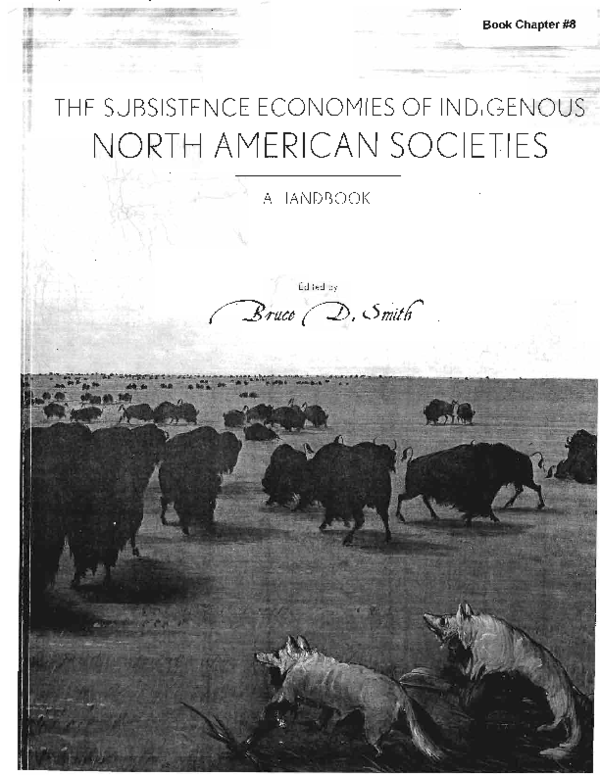 (PDF) Archaeological and Ethnographic Evidence for Indigenous Hunting ...