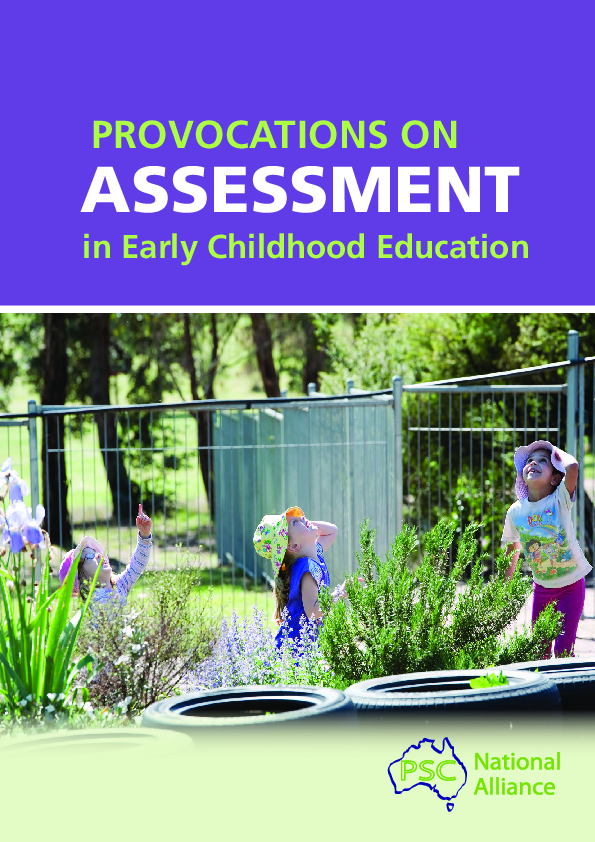 (PDF) Provocations on assessment in early childhood education