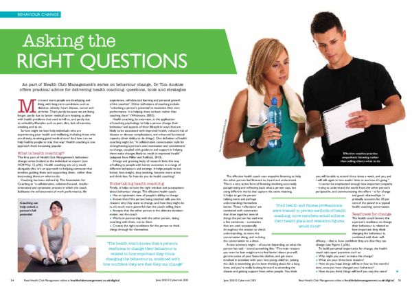 (PDF) Health Coaching