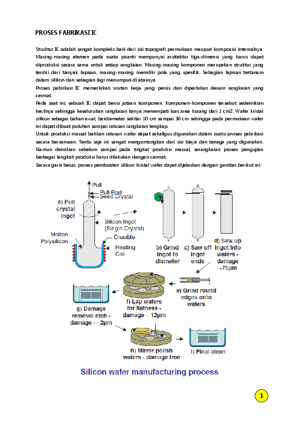 (DOC) PROSES FABRIKASI IC