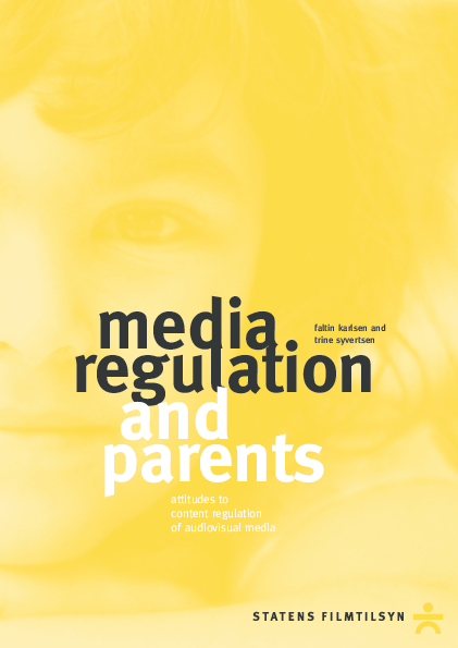 (PDF) Media Regulation and Parents (2004)
