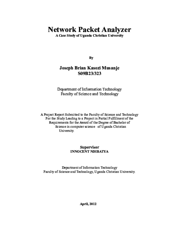 Doc Network Packet Analyzer