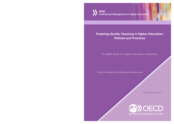 (PDF) IMHE Institutional Management in Higher Education www.oecd.org ...