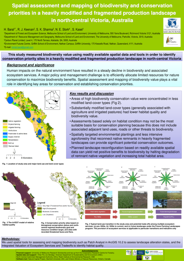 (PDF) Spatial assessment of biodiversity and conservation priorities in ...