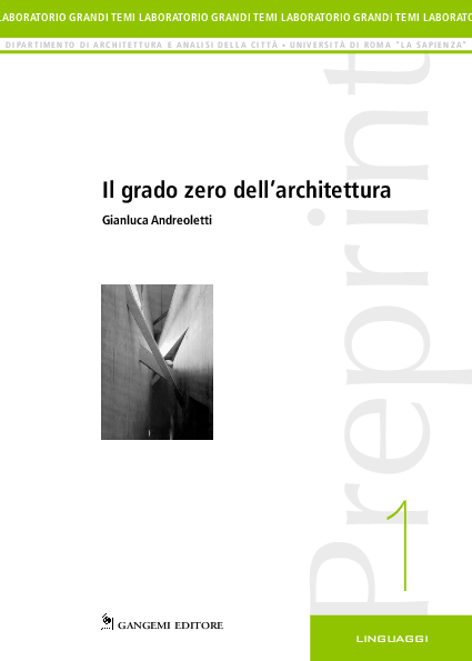 (PDF) il Grado zero dell'architettura